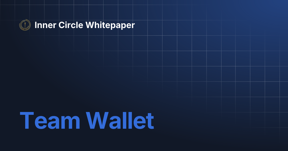 Team Wallet | Inner Circle Whitepaper
